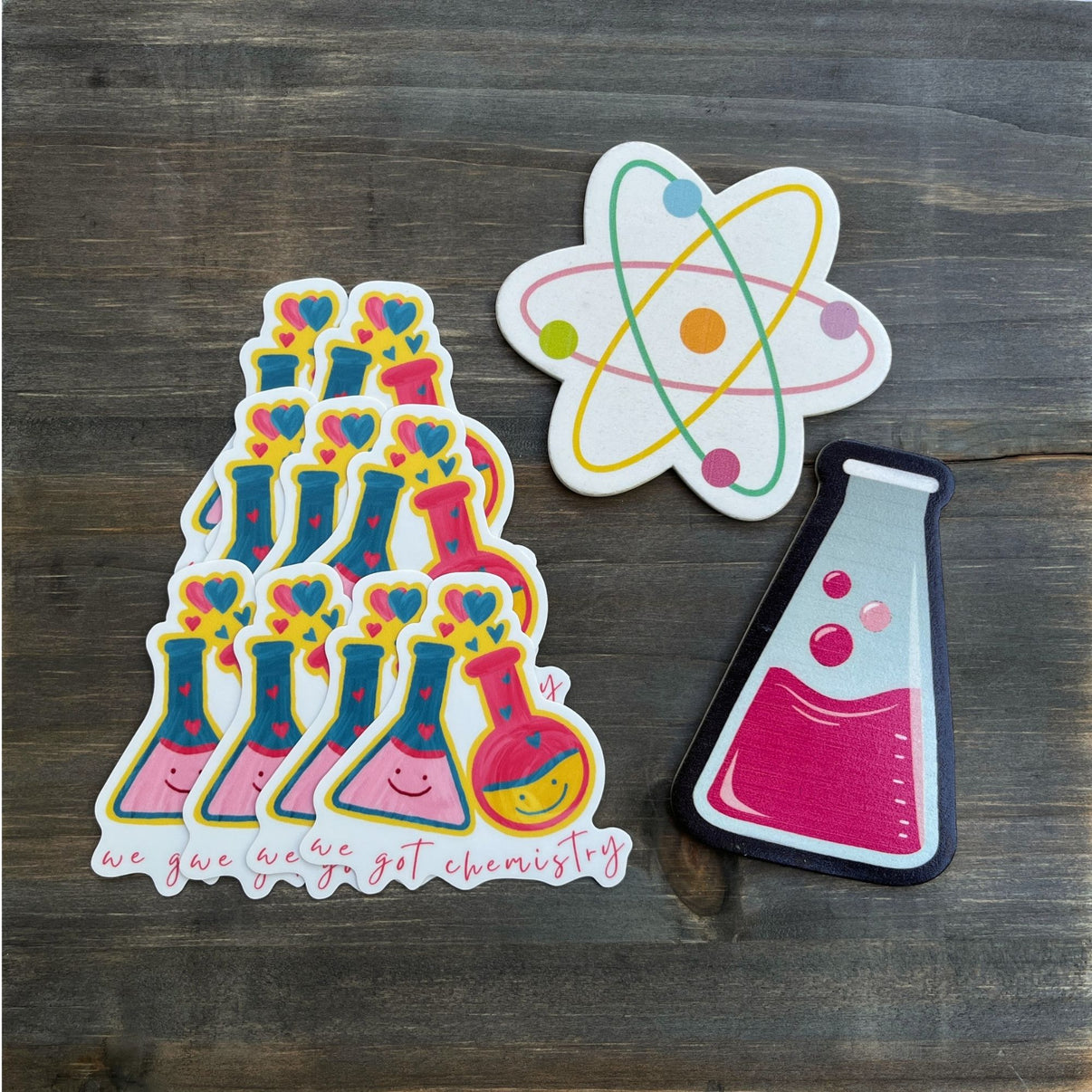 We Got Chemistry 🧪😛 Vinyl Sticker – IstiloPrints