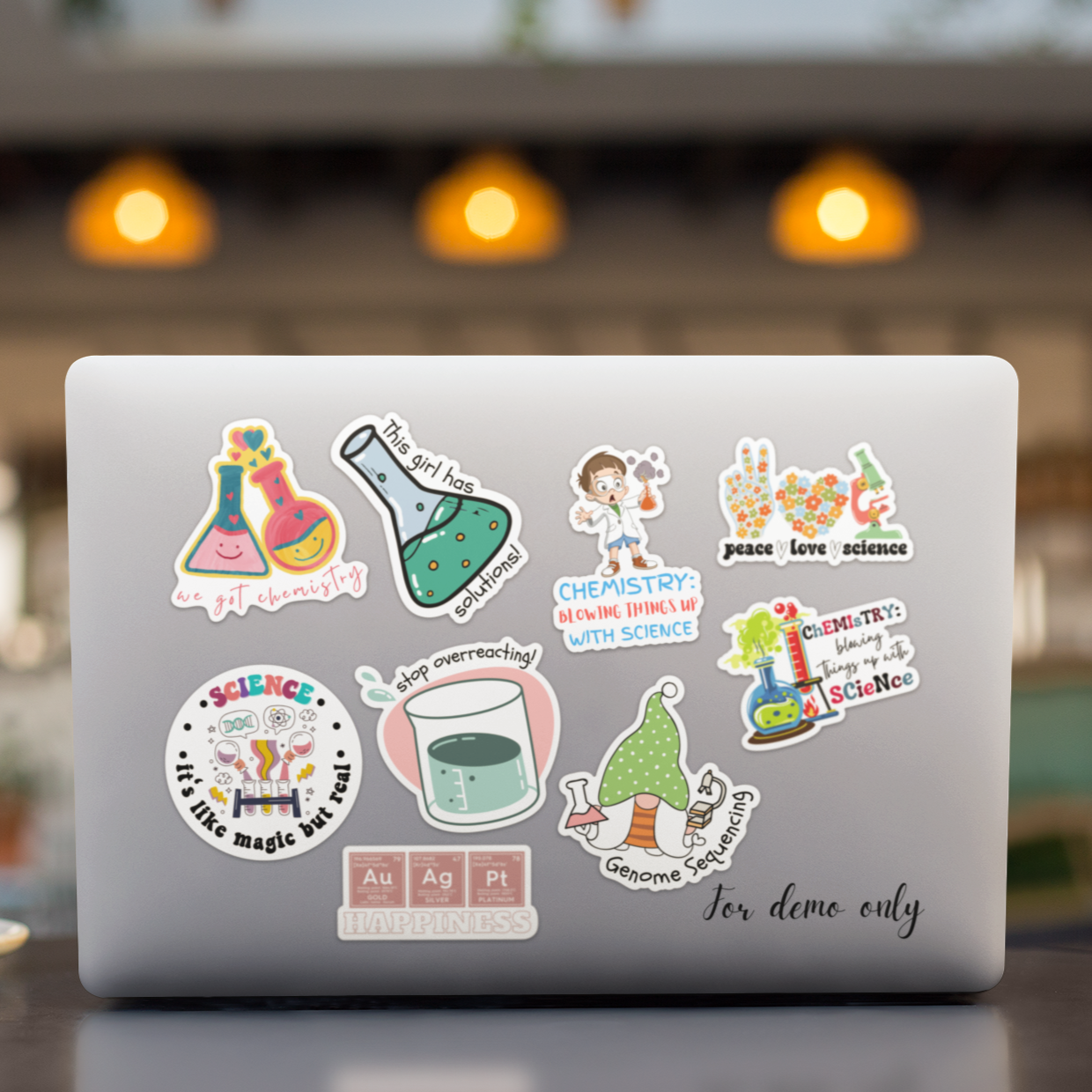 We Got Chemistry 🧪😛 Vinyl Sticker – IstiloPrints